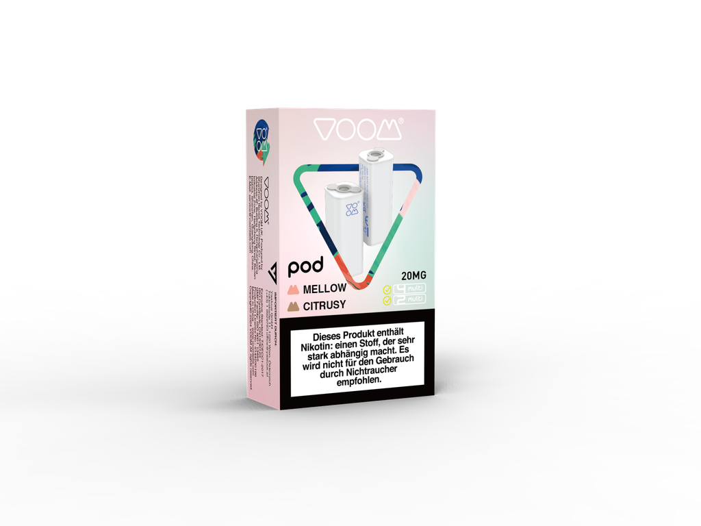 VOOM Multi Pod Mellow+Citrusy 20mg | Teamension