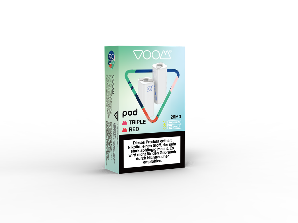 VOOM Multi Pod Triple+Red 20mg | Teamension